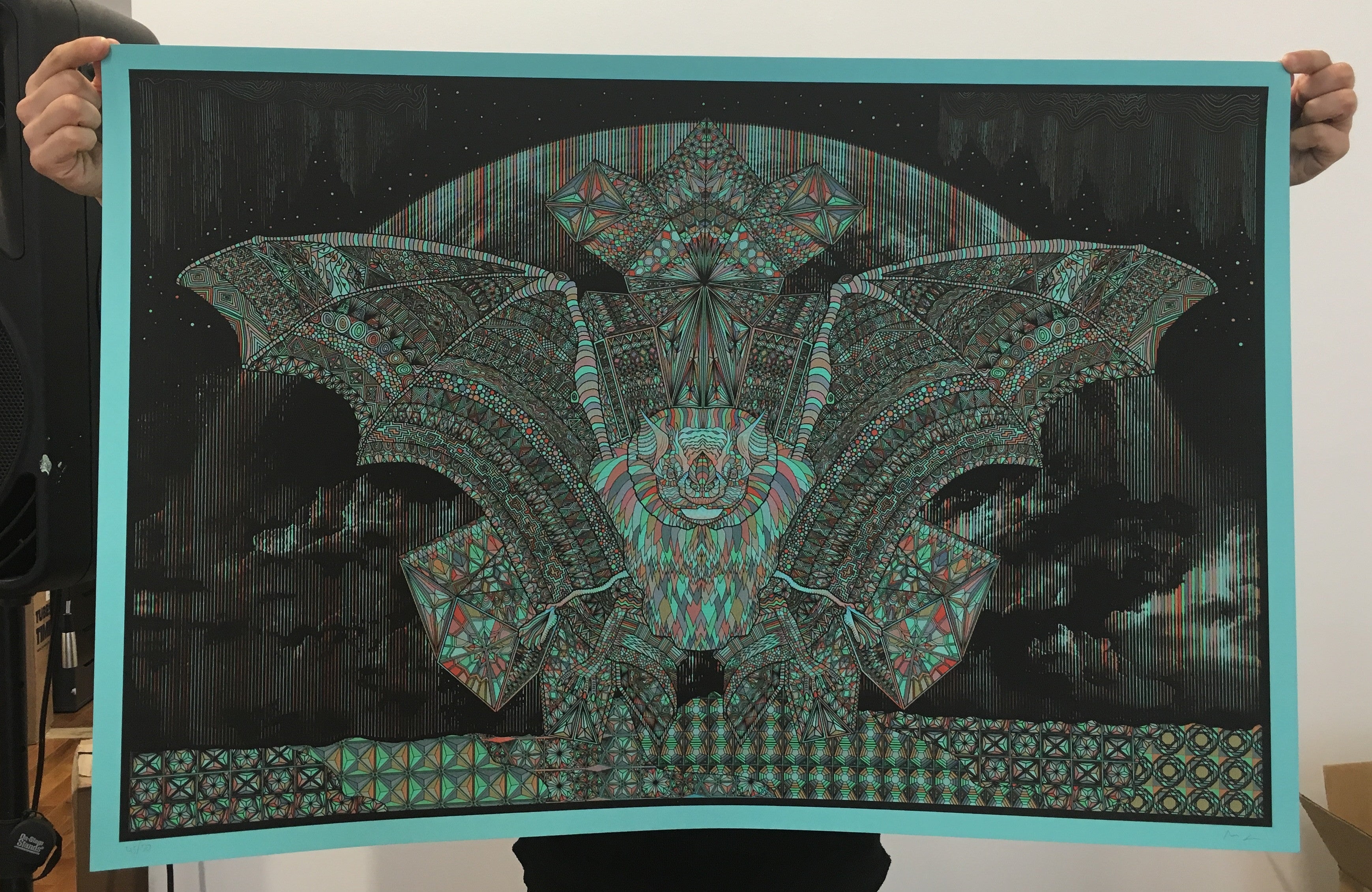 Michael Fuchs "Bat" Blueberry – Bottleneck Gallery