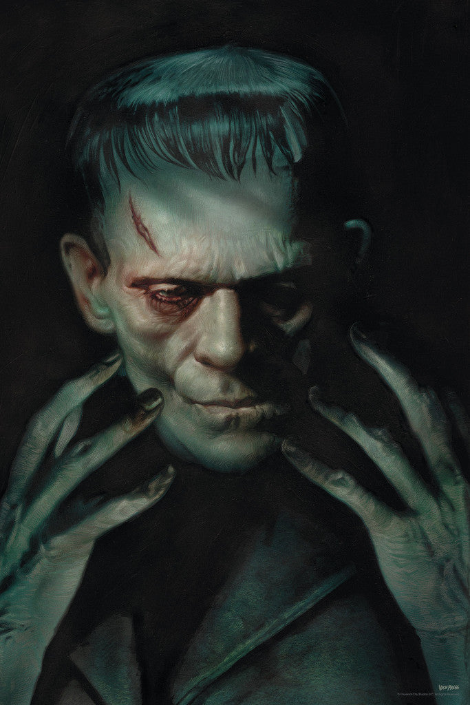 Greg Staples "Frankenstein" Art Print – Bottleneck Gallery