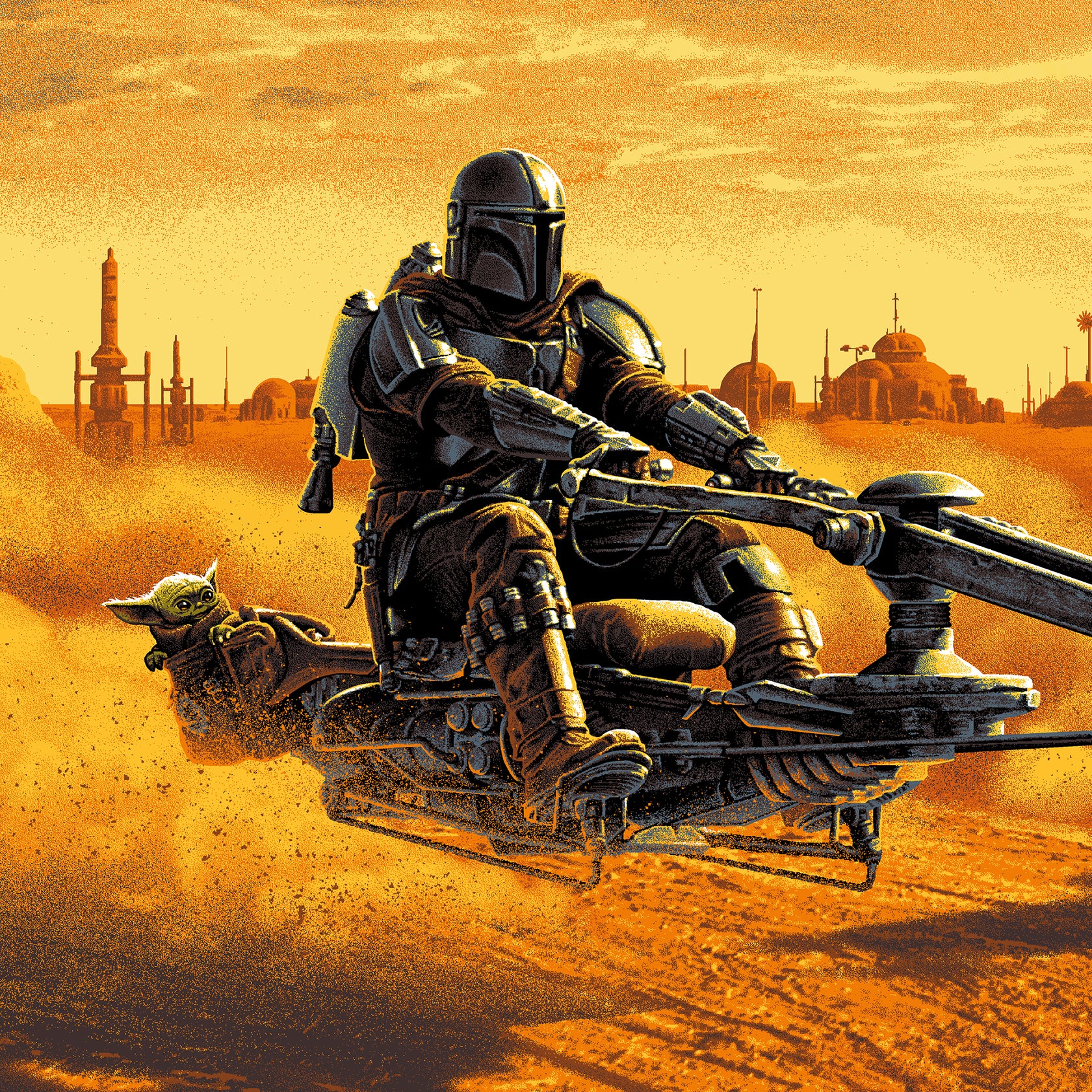 Mark Englert "Marshal of Mos Pelgo" Timed Edition – Bottleneck Gallery